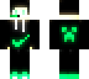 Pro Green Gamer | Minecraft Skin