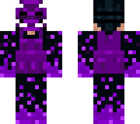 purple demon man | Minecraft Skin
