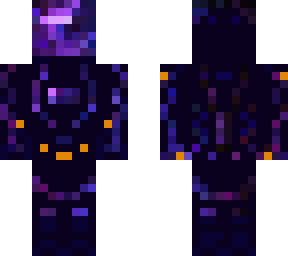 Purple Space Themed Skin | Minecraft Skin