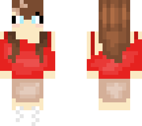 red and tan color scheme | Minecraft Skin