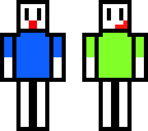 two sided person | Minecraft Skins