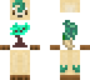 pokemon leaf | Minecraft Skins