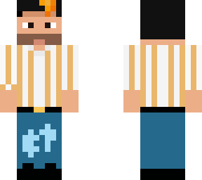 Auron modo escobar | Minecraft Skin