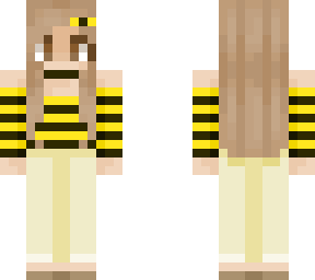 cute bee girl | Minecraft Skins