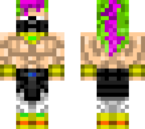 dragon ball broly | Minecraft Skins