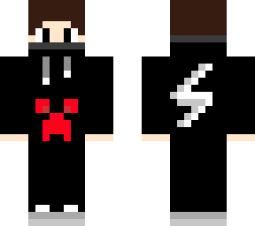 COOL BLACK GAMER BOY | Minecraft Skin