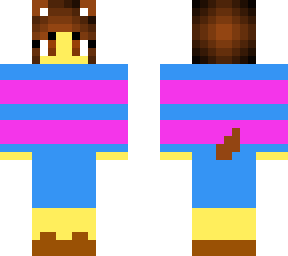 Frisk Dreemurr In The Sonic Universe | Minecraft Skin