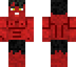 red hulk | Minecraft Skins