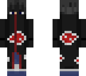 Skin in Akatsuki look | Minecraft Skin