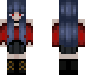 vampire girl | Minecraft Skin