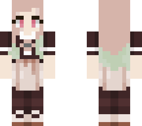 Yashiro the tsundere and deredere daikon | Minecraft Skin