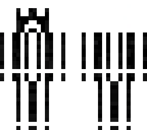 dark creeper guardian | Minecraft Skin