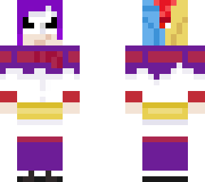 Joker/Rascal (Smile Precure/Glitter Force) | Minecraft Skin