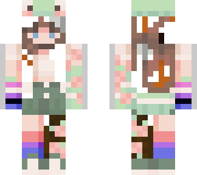 Koi fish girl, NEW | Minecraft Skin