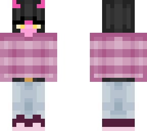 Pink Demon | Minecraft Skin