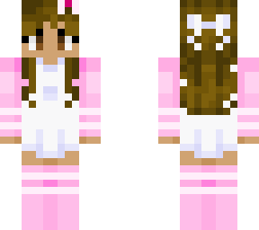 Pink Dress | Minecraft Skin