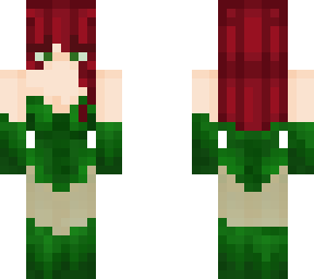 poisonivy poison ivy girl cute red green supervillian superhero ...