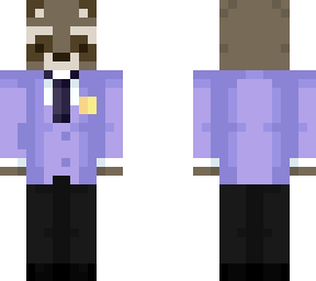 raccoon host | Minecraft Skin