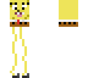 Spongebob Minecraft Skin