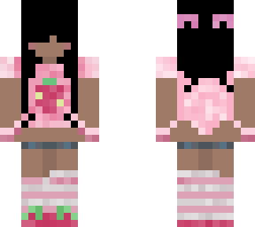 strawberry poc | Minecraft Skin