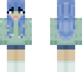 The girl on my pfp lol | Minecraft Skin