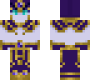 Void Elf Heritage Armor | Minecraft Skin