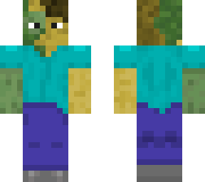 Zombie transformation skin | Minecraft Skin