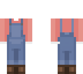 ~Overalls base for puppyandpandas~ | Minecraft Skin