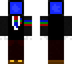 Cube Head | Minecraft Skin