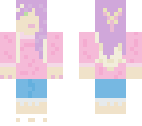 Cute Girl Outfit | Minecraft Skin