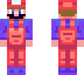 Mario (Red Overalls) | Minecraft Skin