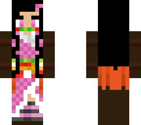 Nezuko Kamado #3 | Minecraft Skin