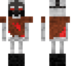 Nuclear war undead soldier | Minecraft Skin