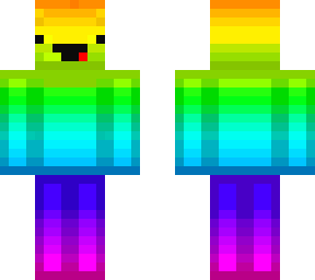 rainbow slime | Minecraft Skins