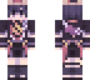 Scaramouche -Genshin impact fanart skin | Minecraft Skin