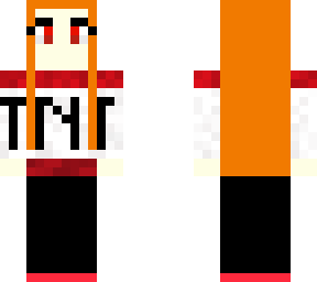 TNT girl | Minecraft Skin