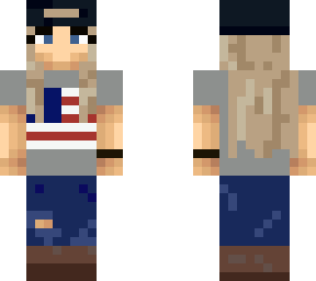 american flag | Minecraft Skins