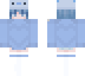 blue axolotl boy | Minecraft Skins