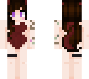 DannyySam Demon sexy girl v2 | Minecraft Skin