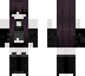 emo goth | Minecraft Skin