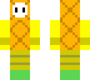 Fall Guys | Pineapple | Minecraft Skin