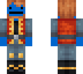 Fwip Blue Goblin (oc+fwip skin combo) | Minecraft Skin