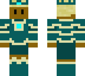 Warden king | Minecraft Skin