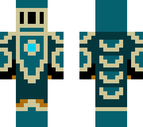 Warden knight | Minecraft Skin