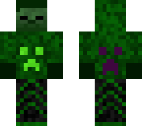 Zombie Gamer With Hoodie | Minecraft Skin