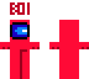 among us imposter hes name is boi | Minecraft Skin