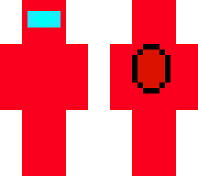 among us red impostor | Minecraft Skin