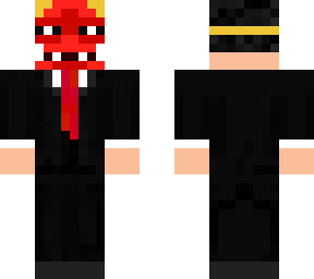 BIG BOSS GHOST MASK | Minecraft Skin