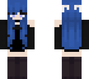Blue Hair | Minecraft Skin