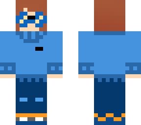 blue squiddo | Minecraft Skin